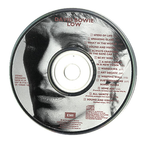 David Bowie Low UK CD album (CDLP) (164813)