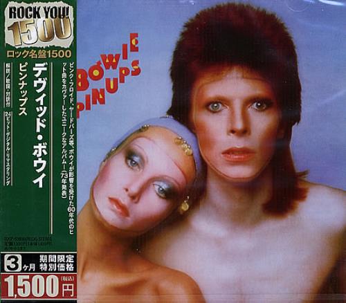 David Bowie PinUps Japanese Promo CD album (CDLP) (389016)