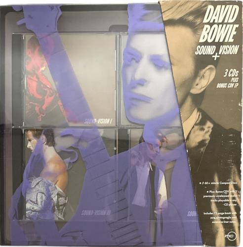David Bowie Sound + Vision - EX US CD Album Box Set (313037)
