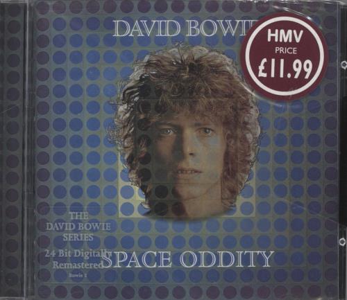 David Bowie Space Oddity UK CD album (CDLP) (593457)