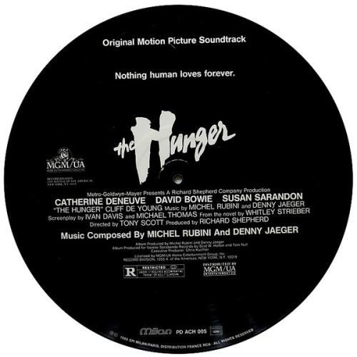 David Bowie The Hunger French picture disc LP (vinyl picture disc album ...