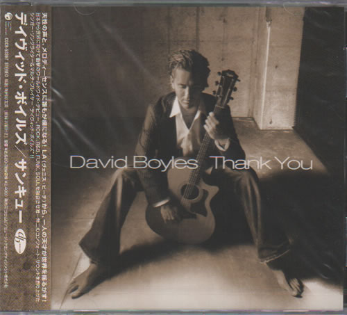 David Boyles Thank You Japanese Promo CD album (CDLP) (633869)