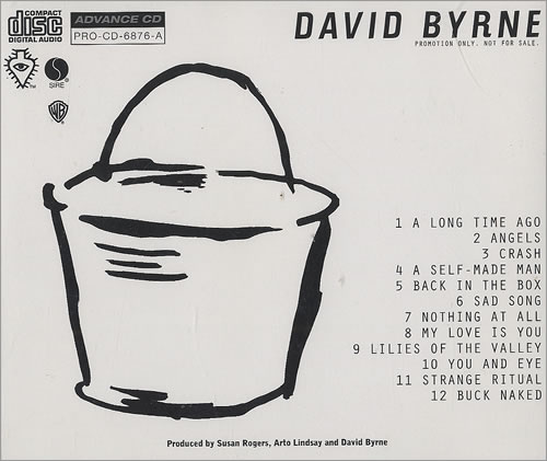 David Byrne David Byrne US Promo CD album (CDLP) (181372)
