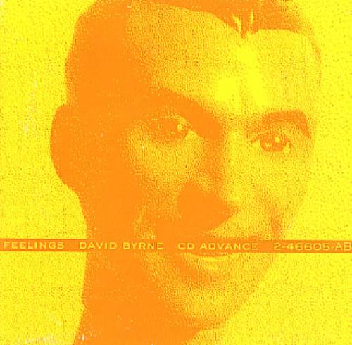 David Byrne Feelings US Promo CD album (CDLP) (94995)