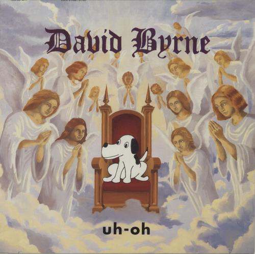 David Byrne Uh-Oh German vinyl LP album (LP record) (656998)