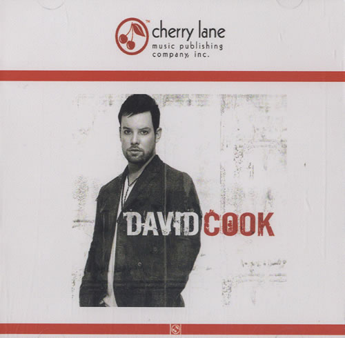 David Cook David Cook US Promo CD-R acetate (470686)