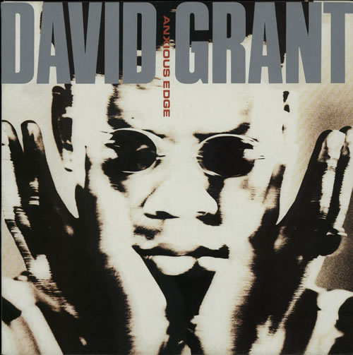 David Grant Anxious Edge UK vinyl LP album (LP record) (576637)