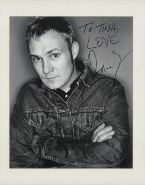 David Gray Autographed Poster UK memorabilia (591590) SIGNED POSTER