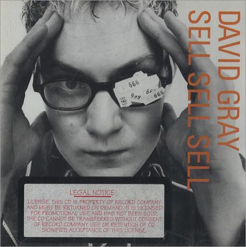 David Gray Sell Sell Sell US Promo CD album (CDLP) (442012)