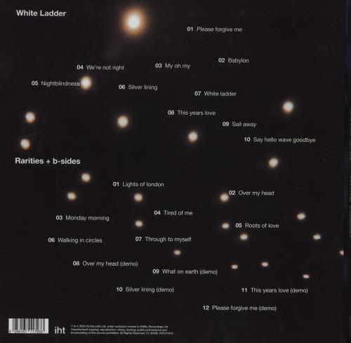 David Gray White Ladder: 20th Anniversary UK Vinyl Box Set (752381)