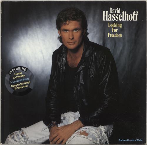 David Hasselhoff Looking For Freedom German vinyl LP album (LP record ...