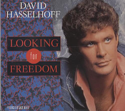 David Hasselhoff Looking For Freedom German CD single (CD5 / 5") (91649)