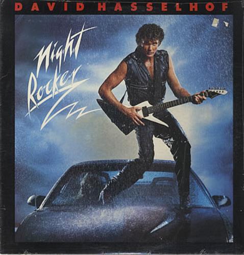 David Hasselhoff Night Rocker US vinyl LP album (LP record) (384536)