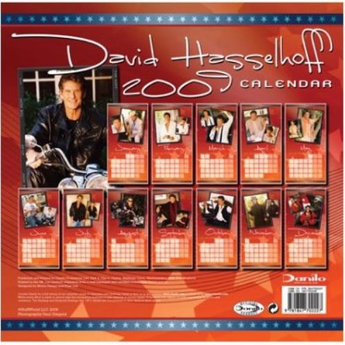 David Hasselhoff Official Calendar 2009 UK calendar (430894) 119