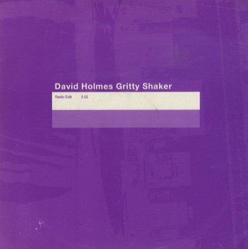 David Holmes Gritty Shaker UK Promo CD single (CD5 / 5") (270127)