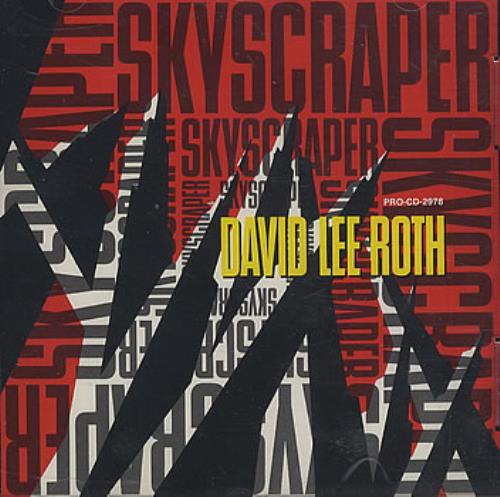 David Lee Roth Skyscraper US Promo CD single (CD5 / 5") (385142)