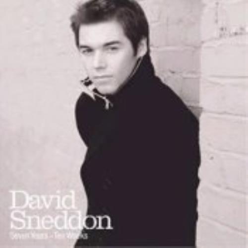David Sneddon 7 Years 10 Weeks UK CD album (CDLP) (243402)