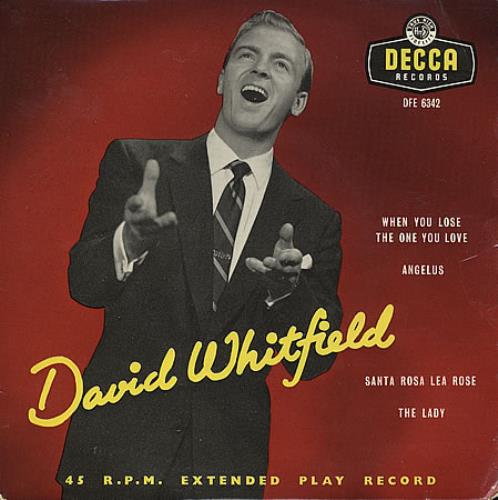 David Whitfield David Whitfield EP UK 7" vinyl single (7 inch record ...