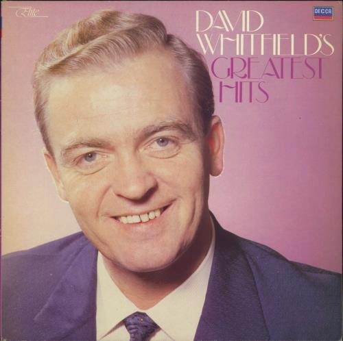 David Whitfield Greatest Hits UK vinyl LP album (LP record) (775394)
