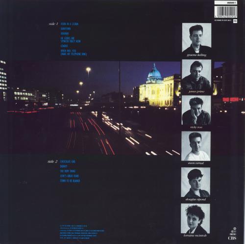 Deacon Blue Raintown UK vinyl LP album (LP record) (779189)