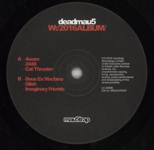 Deadmau5 deadmau5 – W:/2016ALBUM/ UK 2-LP vinyl record set (Double LP ...