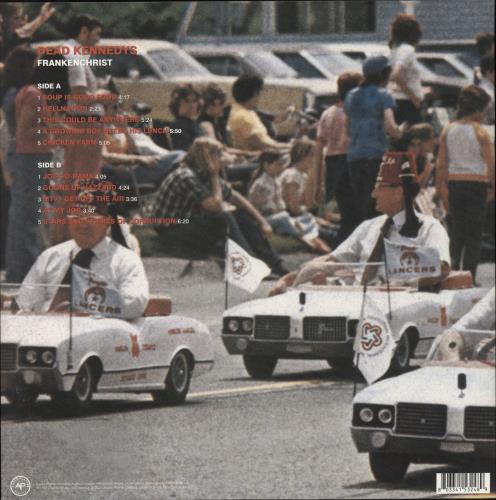 Dead Kennedys Frankenchrist UK vinyl LP album (LP record) (866018)