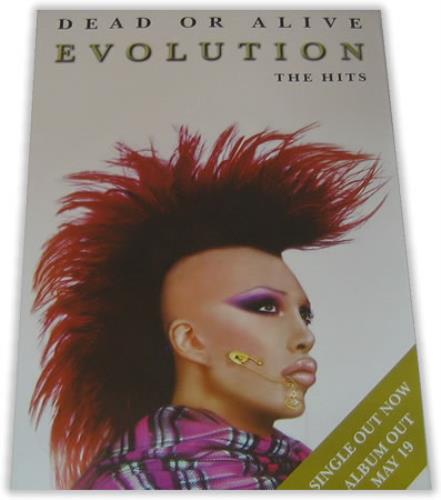 Dead Or Alive Evolution UK Promo poster (389731)