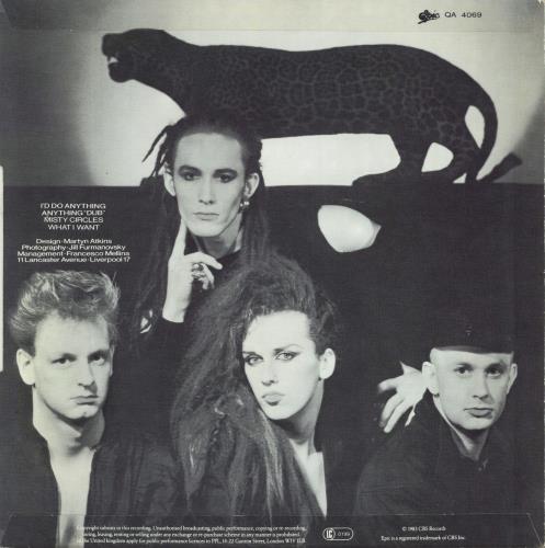 Dead Or Alive I'd Do Anything UK 10" vinyl single (10 inch record) (6609)