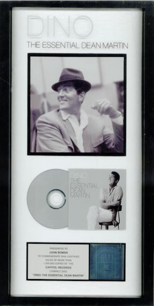 Dean Martin Dino: The Essential Dean Martin US award disc (513322)