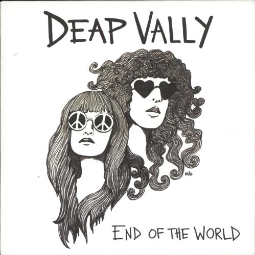 Deap Vally End Of The World UK 7" vinyl single (7 inch record / 45 ...