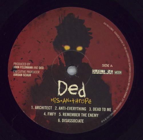 Ded Mis.An.thrope UK vinyl LP album (LP record) (827423)