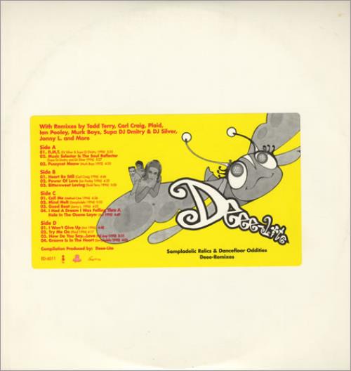 Deee-Lite Sampladelic Relics US Promo 12" vinyl single (12 inch record ...