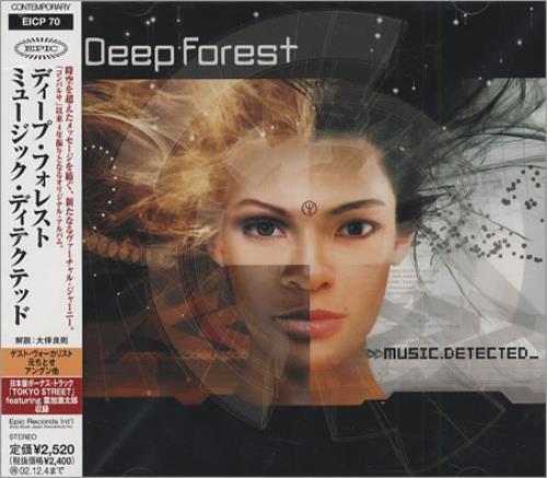 Deep Forest Music.Detected_ Japanese Promo CD album (CDLP) (228693)