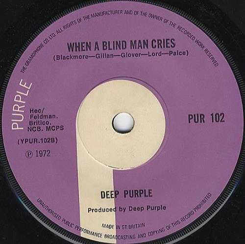 Deep Purple Never Before UK 7" vinyl single (7 inch record / 45) (188854)