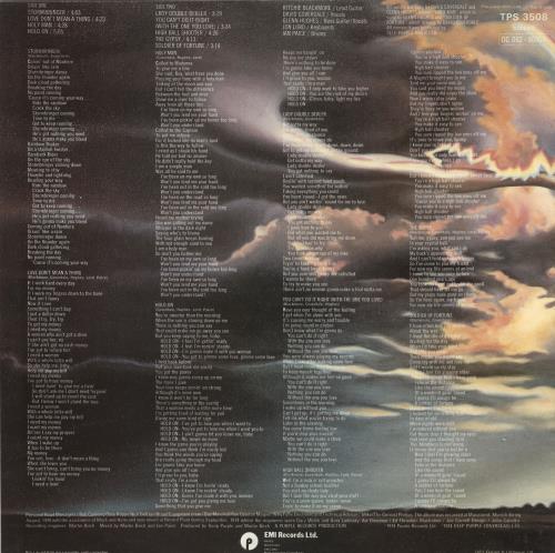 Deep Purple Stormbringer - 2nd UK vinyl LP album (LP record) (496118)