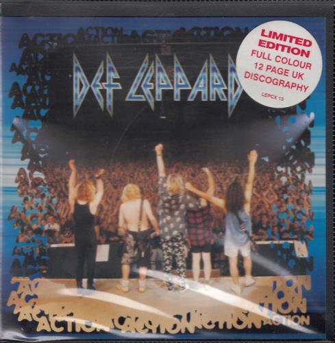 Def Leppard Action - Video Box Package UK CD single (CD5 / 5") (25248)