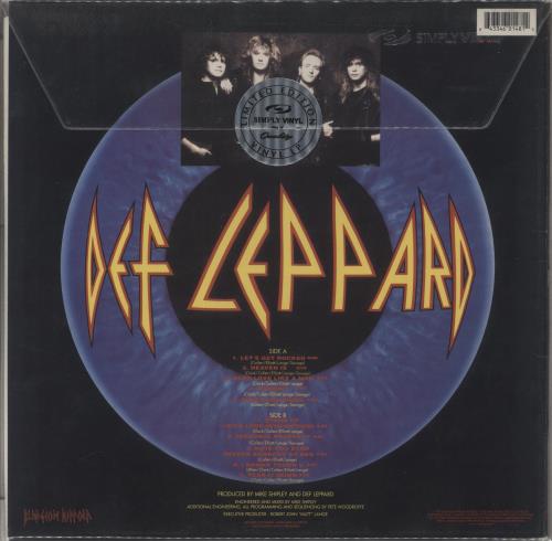 Def Leppard Adrenalize UK vinyl LP album (LP record) (847052)