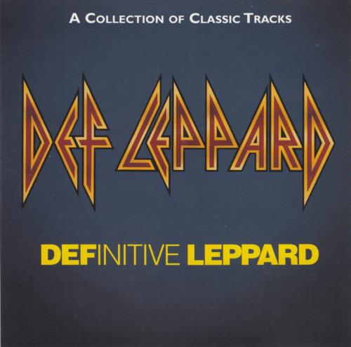 Def Leppard Definitive Leppard - Fan Club Edition + Letter UK Promo CD ...
