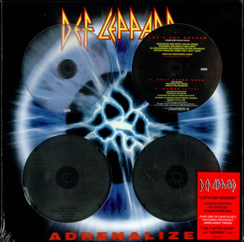 Def Leppard Let's Get Rocked - Sealed UK box set (3961)