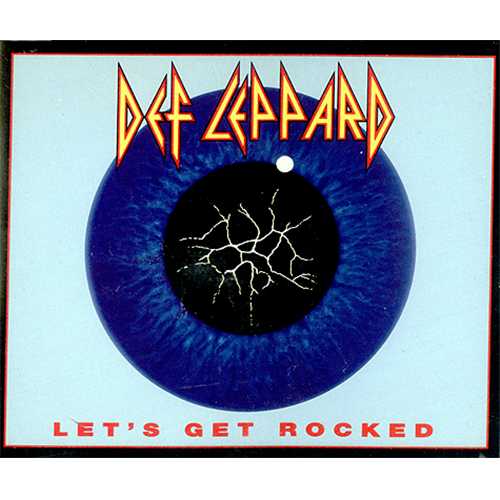 Def Leppard Let's Get Rocked Canadian Promo CD single (CD5 / 5") (94624)