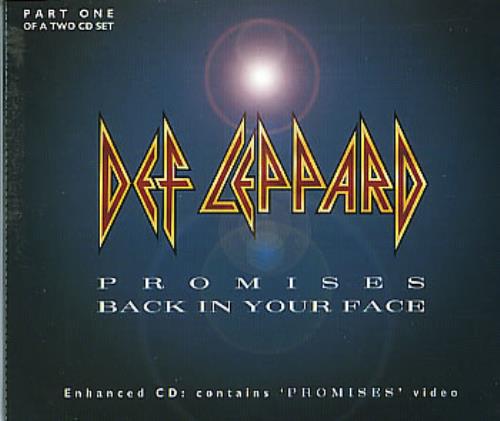 Def Leppard Promises European CD single (CD5 / 5") (176418)
