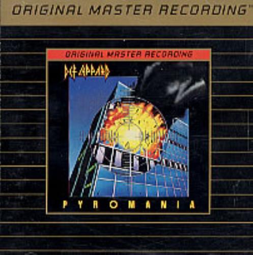 Def Leppard Pyromania - Gold Cd US CD album (CDLP) (61221)