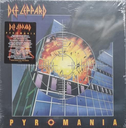 Def Leppard Pyromania - Sealed UK CD Album Box Set (843345)