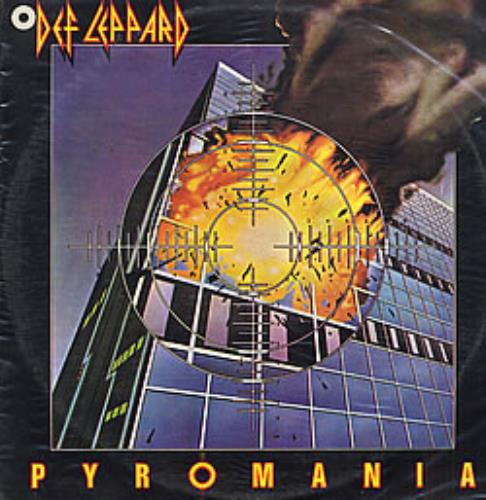 Def Leppard Pyromania Colombian vinyl LP album (LP record) (254253)