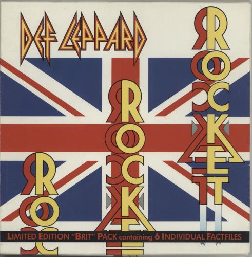 Def Leppard Rocket - Brit Pack UK 7" vinyl single (7 inch record / 45 ...