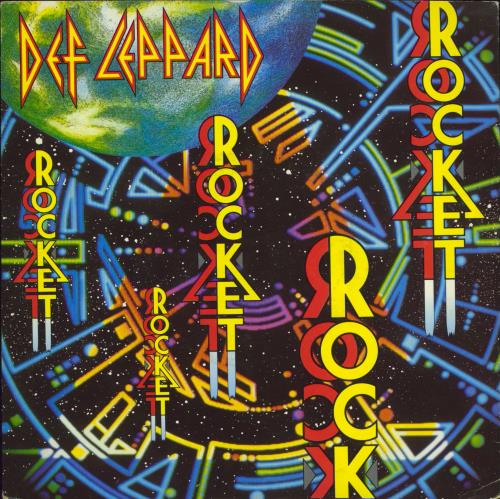 Def Leppard Rocket - Injection UK 7" vinyl single (7 inch record / 45 ...