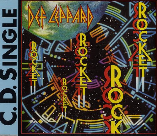 Def Leppard Rocket UK CD single (CD5 / 5") (22666)
