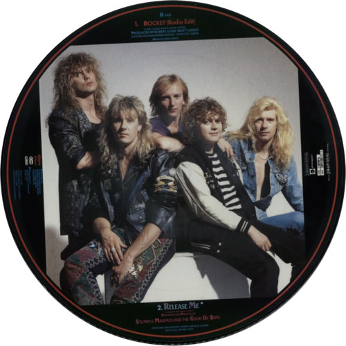 Def Leppard Rocket UK 12" vinyl picture disc (12 inch picture record) (623)