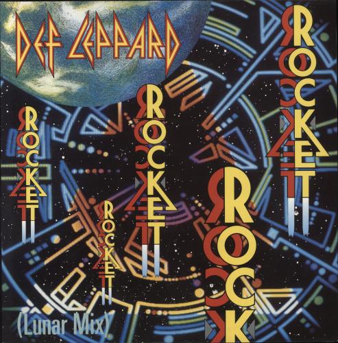Def Leppard Rocket UK 12" vinyl single (12 inch record / Maxi-single ...