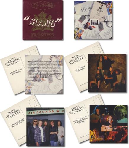 Def Leppard Slang UK 2-CD single set (Double CD single) (181277)